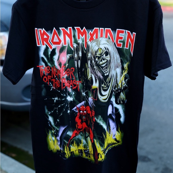 Shirts | Iron Maiden Graphic Tee | Poshmark